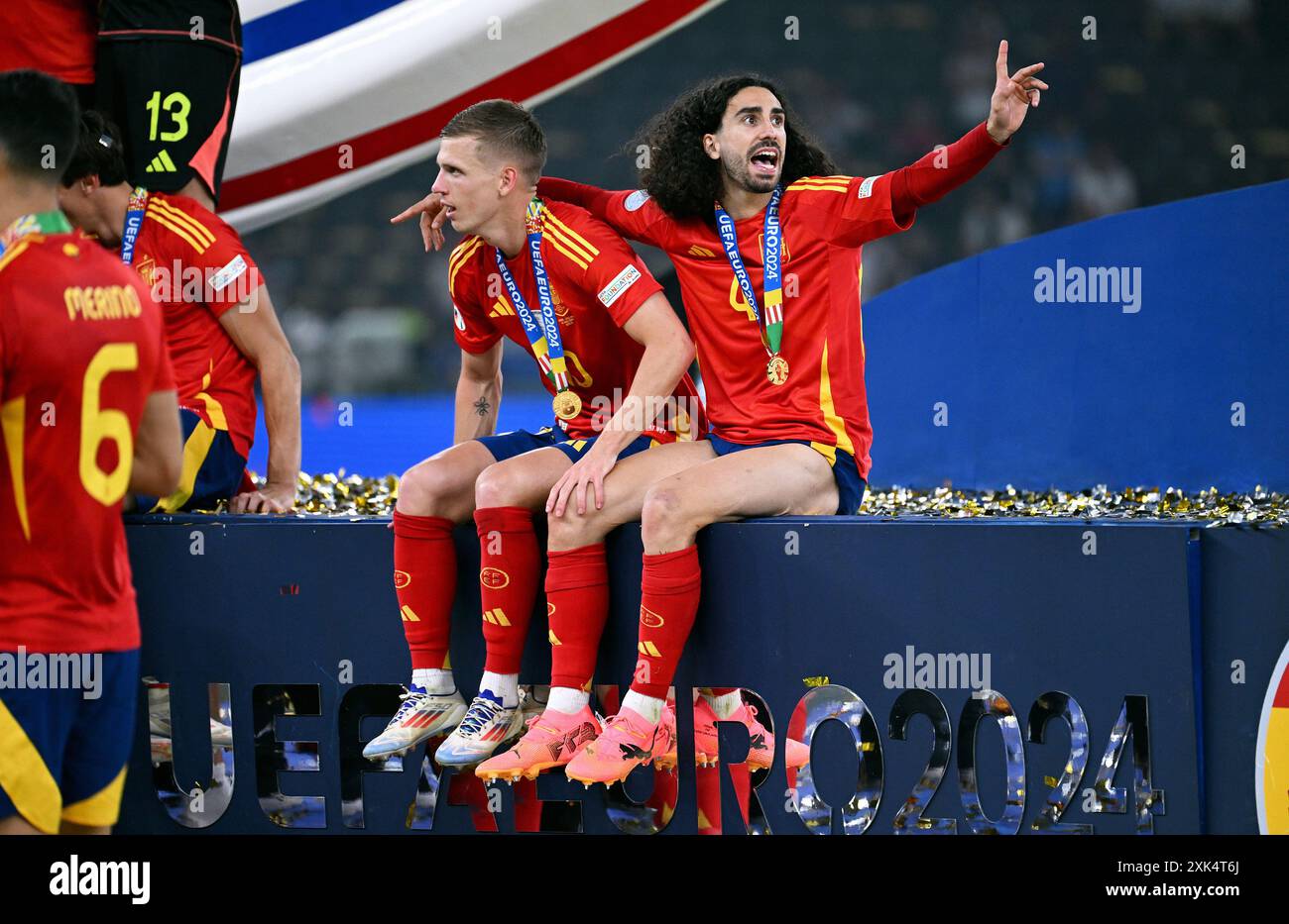 Fussball, Europameisterschaft, EURO 2024, Finale, Olympiastadion Berlin ...