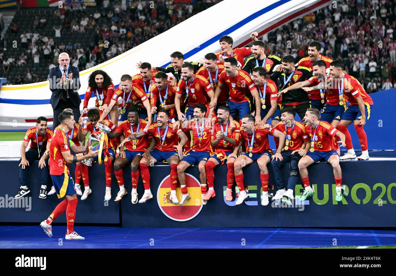 Fussball, Europameisterschaft, EURO 2024, Finale, Olympiastadion Berlin ...