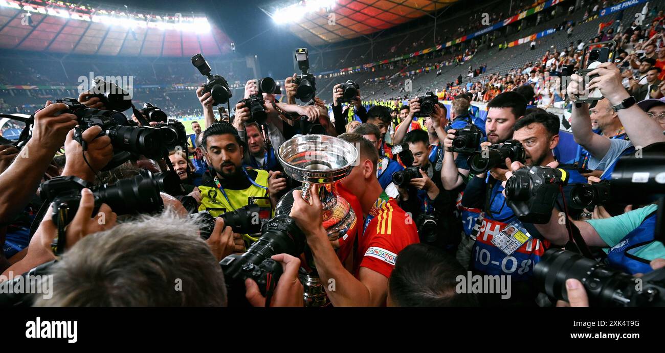 Fussball, Europameisterschaft, EURO 2024, Finale, Olympiastadion Berlin ...