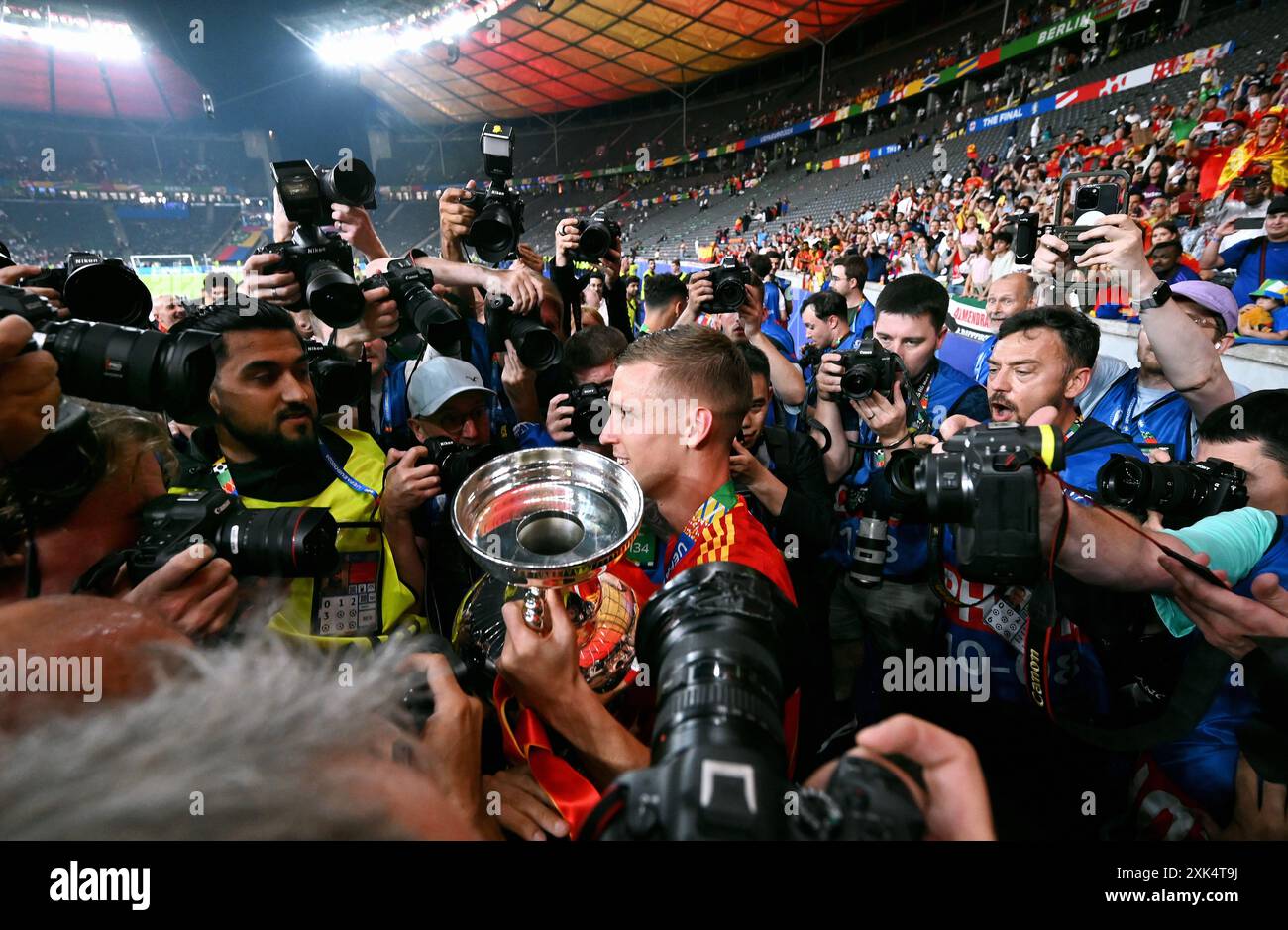 Fussball, Europameisterschaft, EURO 2024, Finale, Olympiastadion Berlin ...