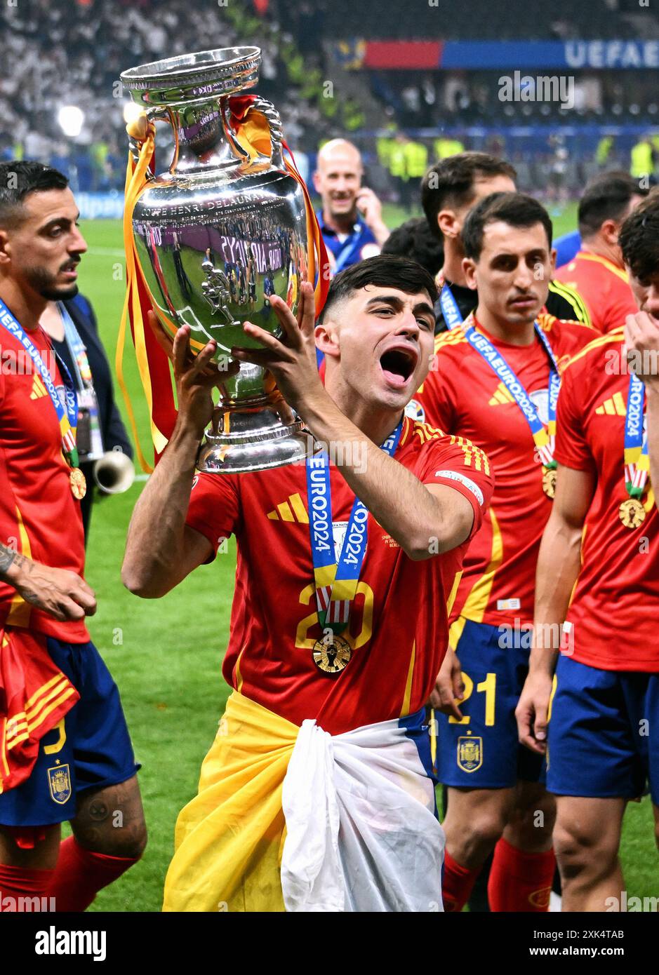 Fussball, Europameisterschaft, EURO 2024, Finale, Olympiastadion Berlin ...