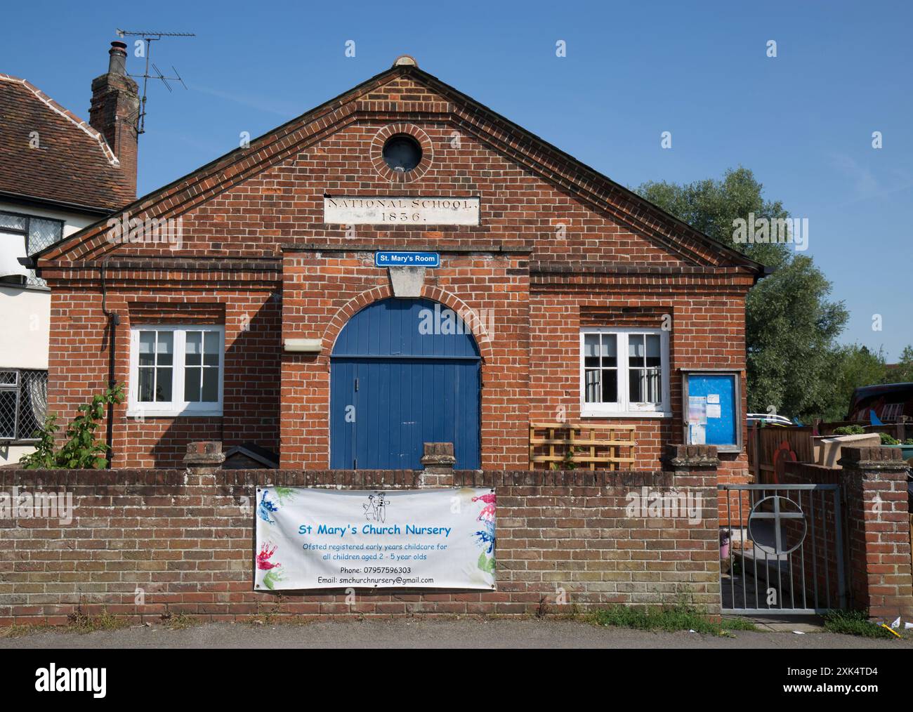 St Mary's Room Ancient School Church Street Great Dunmow Essex Stock ...