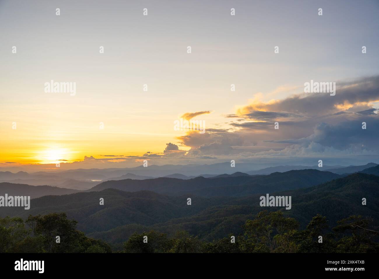 Ta Nang - Phan Dung route with milestone between 3 provinces through ...