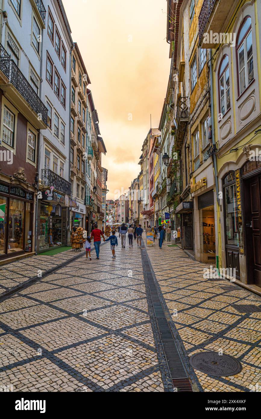 Coimbra, a city in Portugal, home to one of the oldest universities in ...