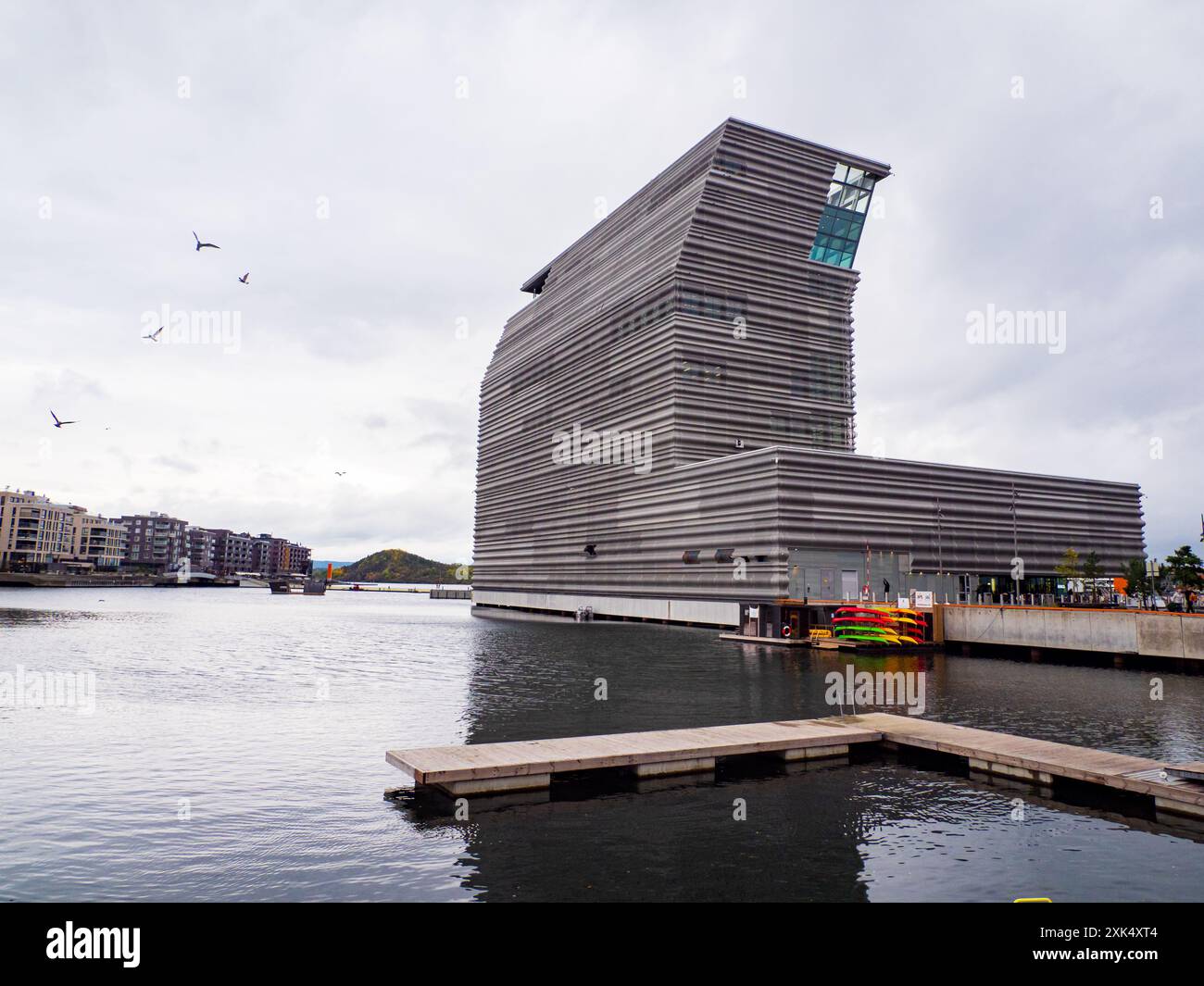 Oslo, Norway - Sep, 2022: New Munch Museum building - Munchmuseet - in ...