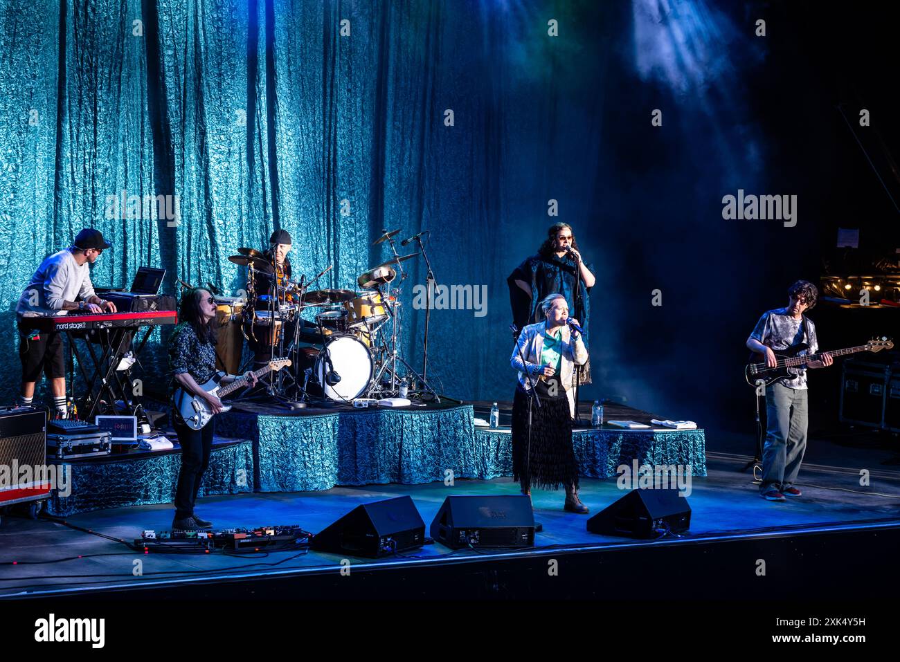 Oslo, Norway. 20th, June 2024. The Norwegian band Del Canto performs a ...