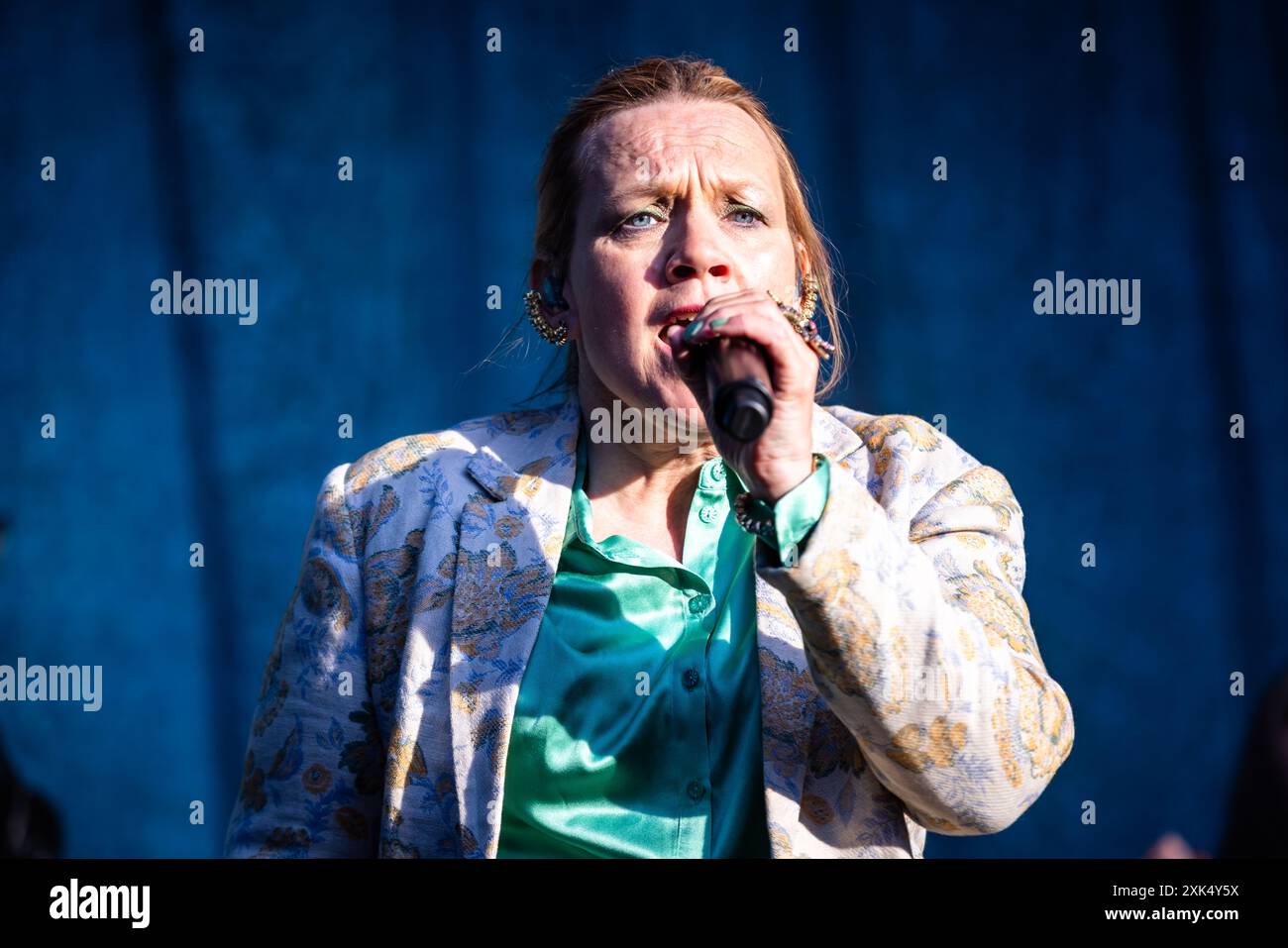 Oslo, Norway. 20th, June 2024. The Norwegian band Del Canto performs a ...