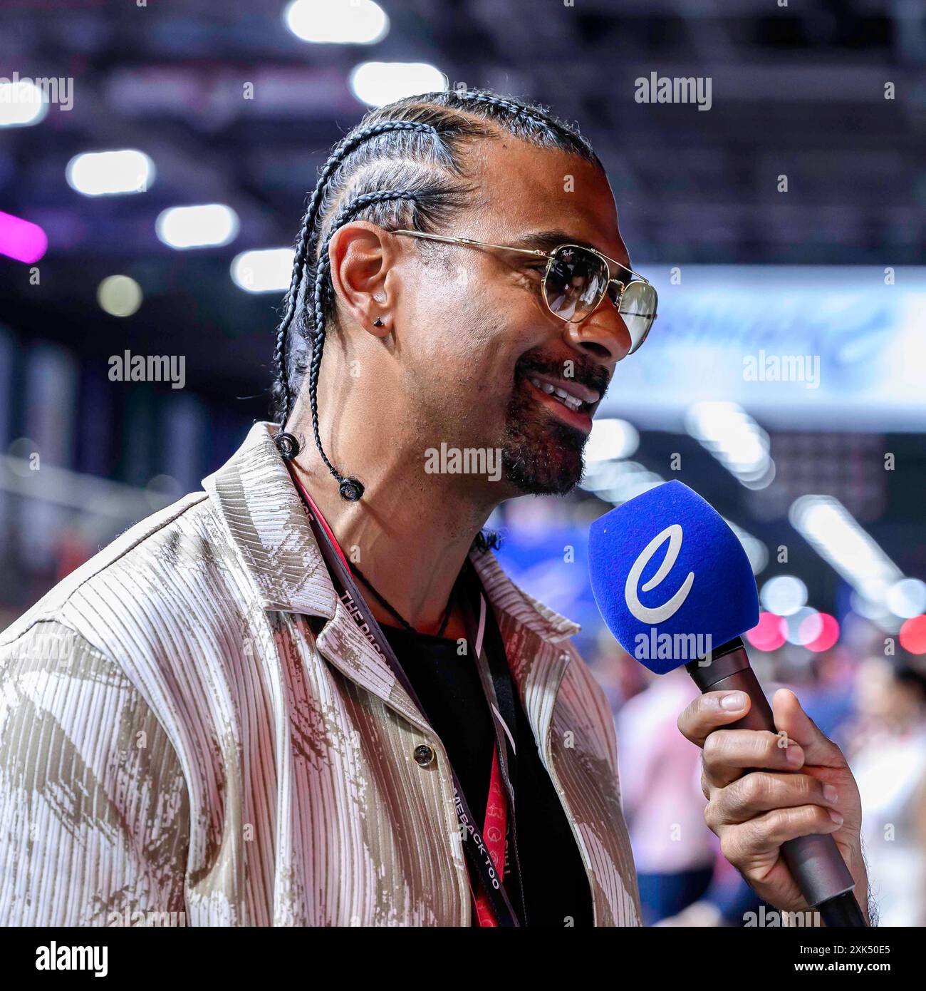 LONDON, UNITED KINGDOM. 20 Jul, 24. Form British heavyweight boxer ...