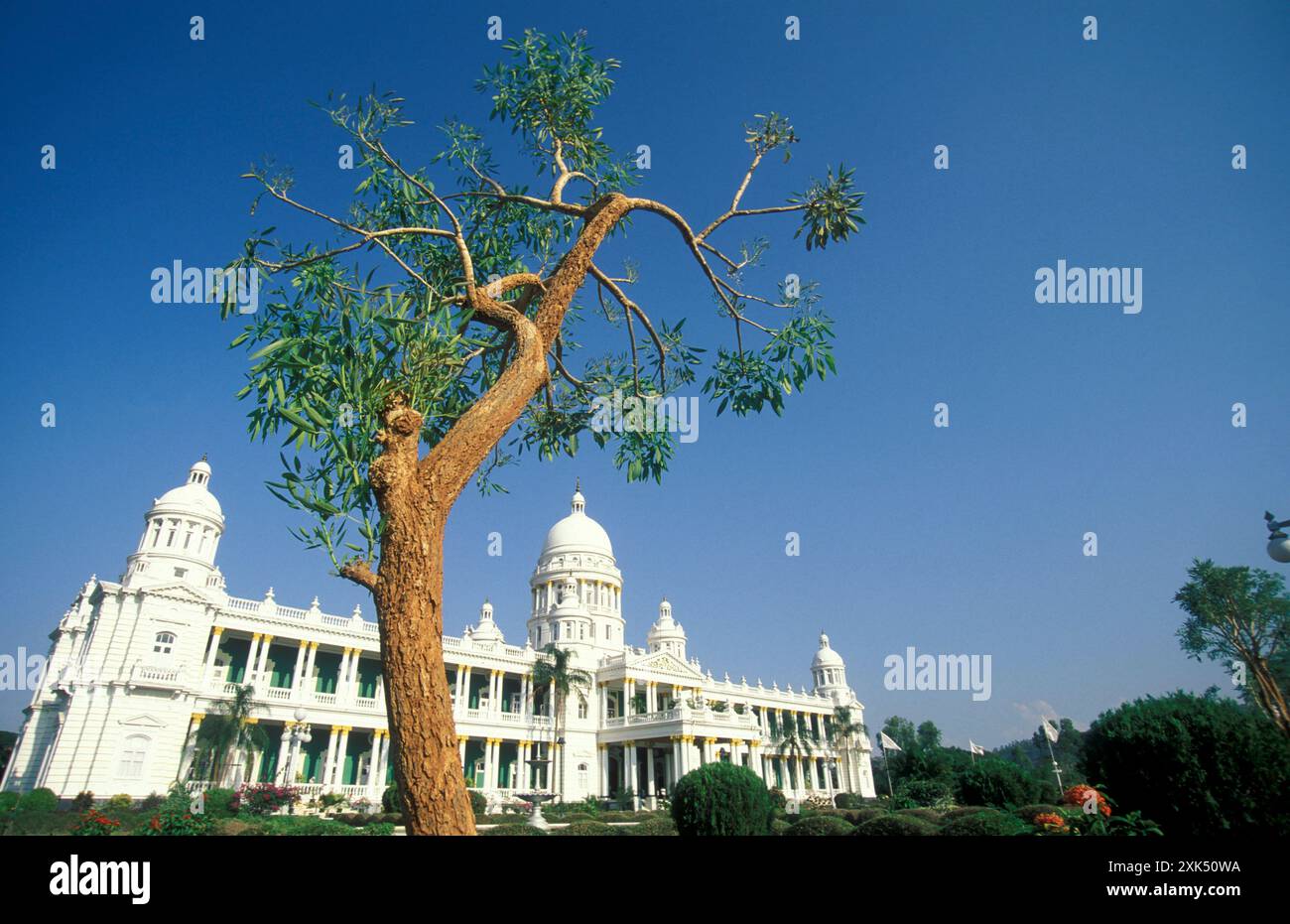 the Lalitha Maham Palace Hotel in the city of Mysore in the Province of ...