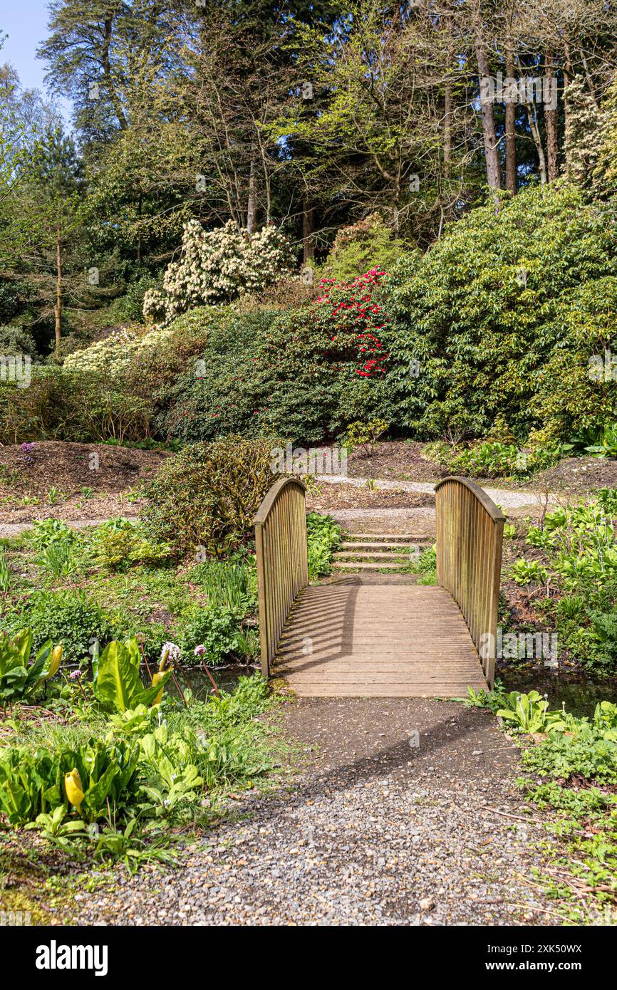 Minterne House and Gardens in Minterne Magna in Dorset.The house was ...