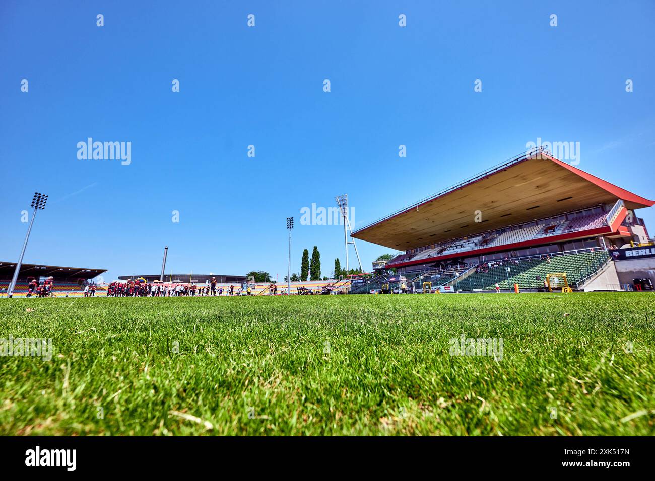 Stimmungsbild Friedrich Ludwig Jahn Stadion, GER, Berlin Thunder vs ...