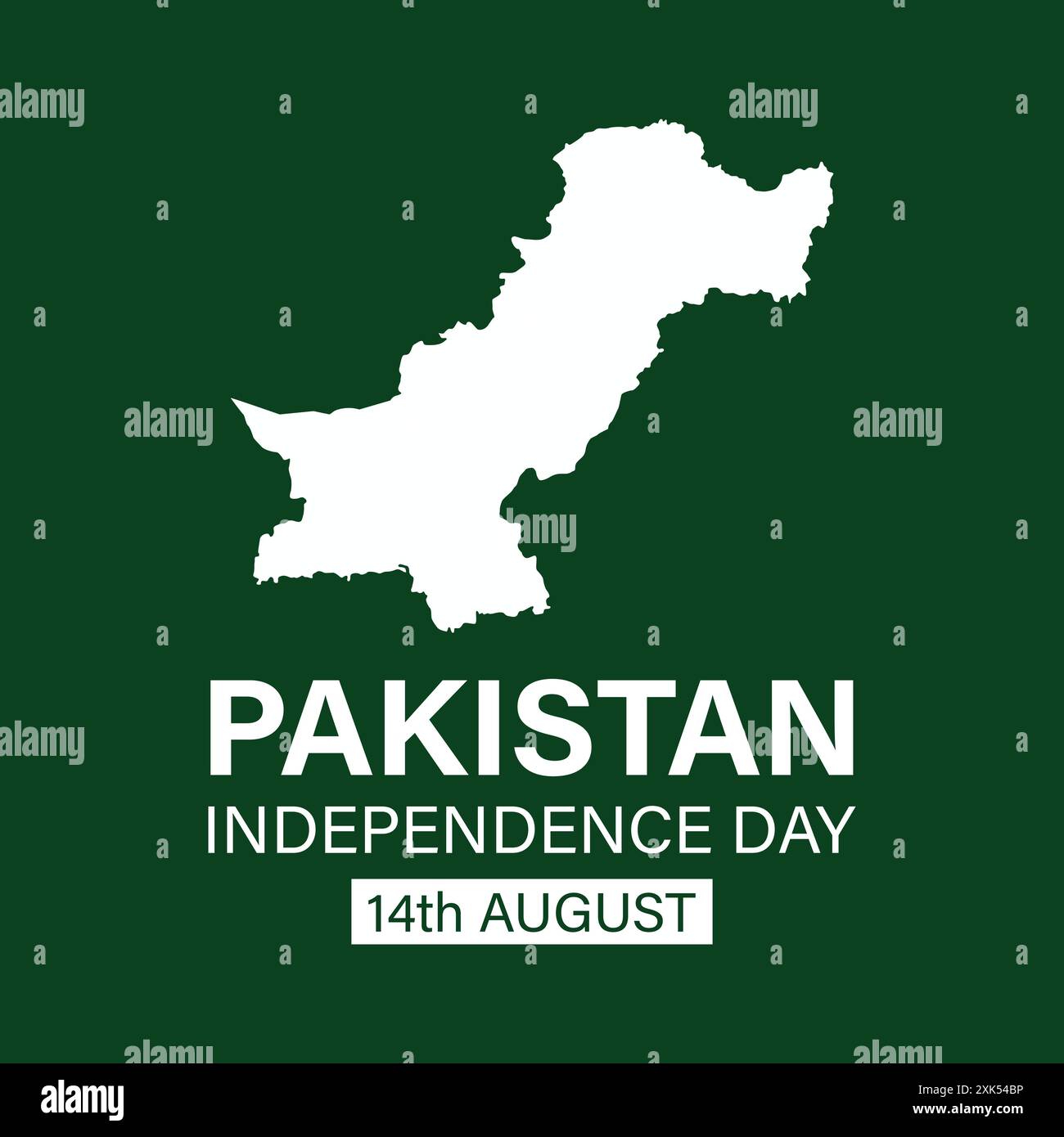 14th August Pakistan Independence Day vector artwork Stock Vector Image ...