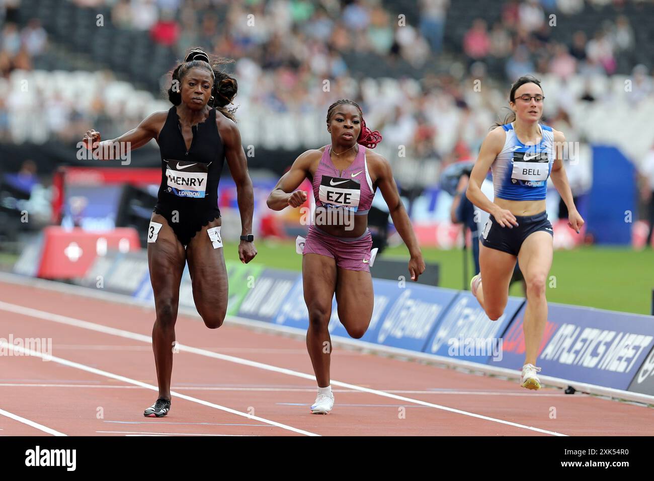 Alyson BELL (Great Britain), Joy EZE (Great Britain), Desiree HENRY ...