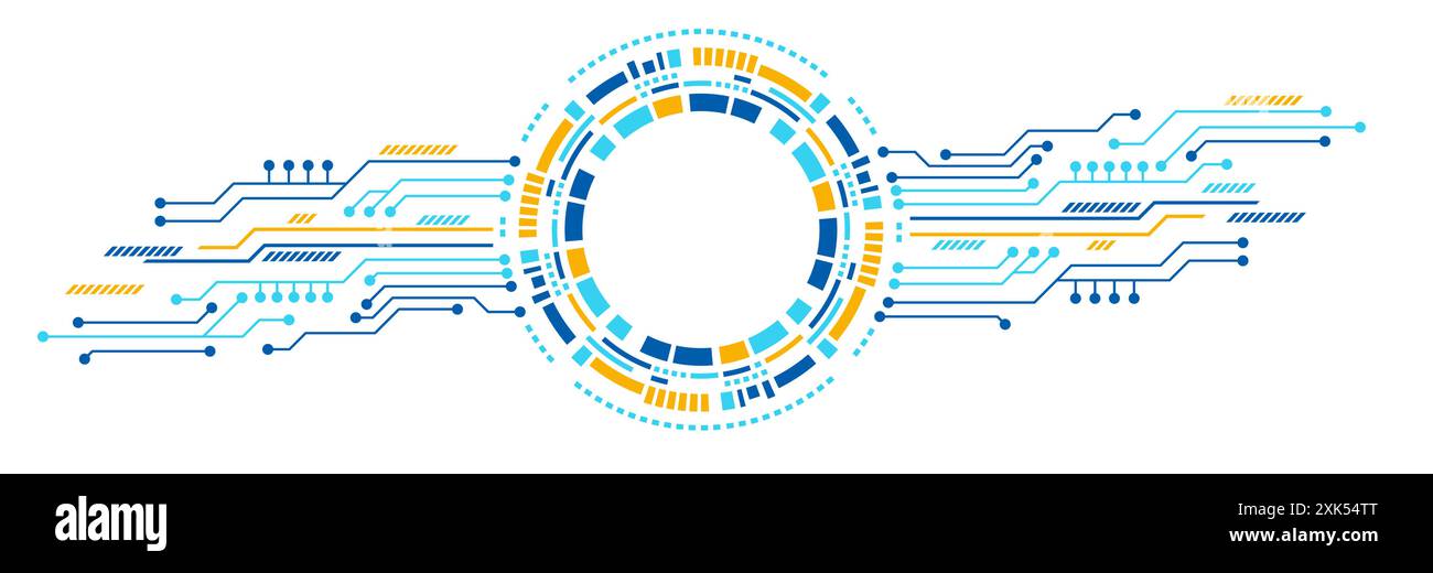 Tech theme Stock Vector Images - Alamy