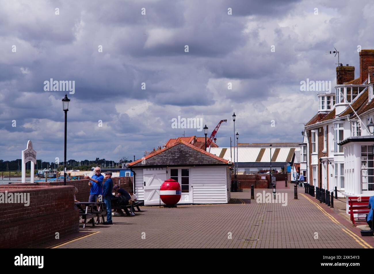 Sea mine at Burnham on Crouch in Essex Stock Photo - Alamy