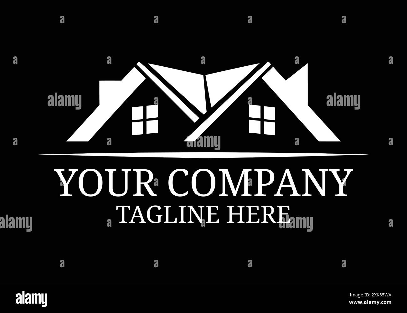 Real estate logo examples hi-res stock photography and images - Alamy