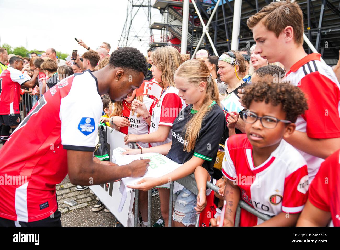 Rotterdam, The Netherlands. 21st July, 2024. Rotterdam - Antoni Milambo ...