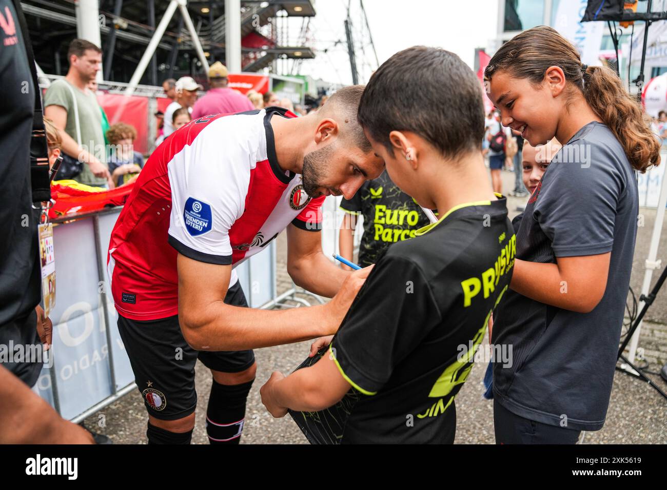 Rotterdam, The Netherlands. 21st July, 2024. Rotterdam - Luka Ivanusec ...