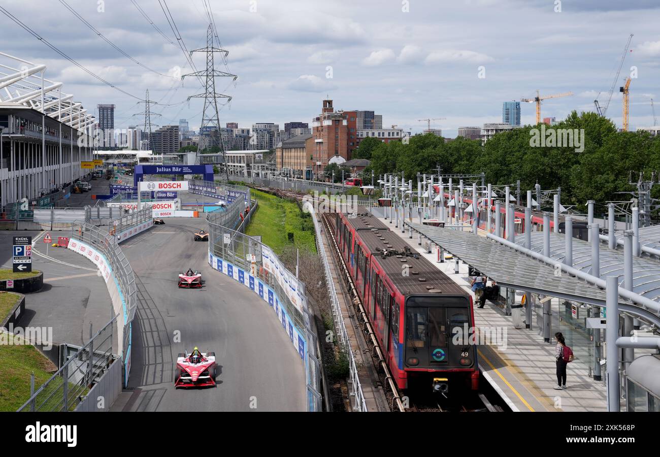 Nissan Formula E Team's Caio Collet on day two of the 2024 Hankook ...