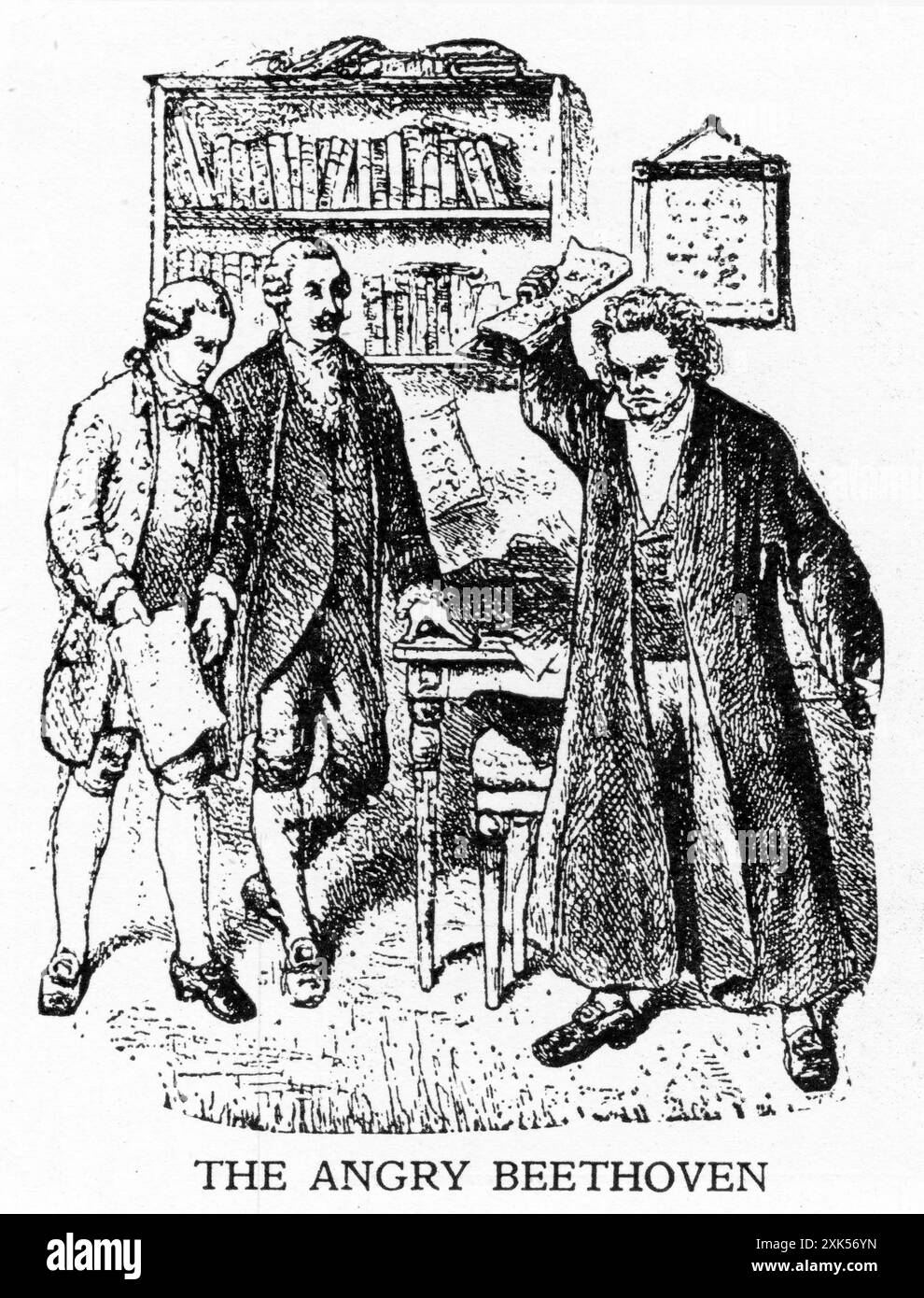 Throwing a tantrum Black and White Stock Photos & Images - Alamy