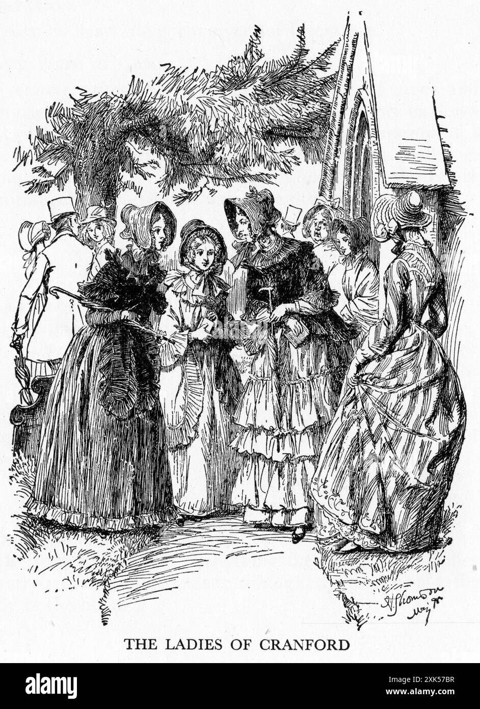 Ladies society Cut Out Stock Images & Pictures - Alamy