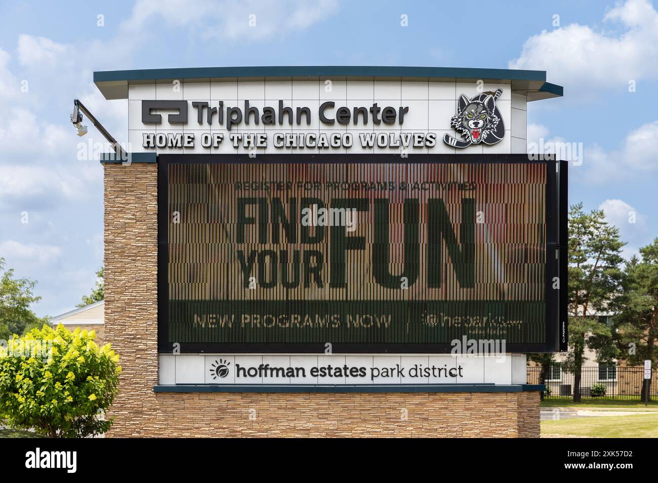 Triphahn Center is a community center, ice rink, fitness center, and a ...