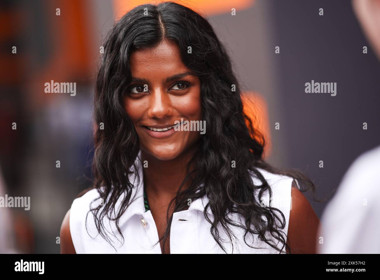 SIMONE Ashley actress portrait during the Formula 1 Hungarian Grand ...