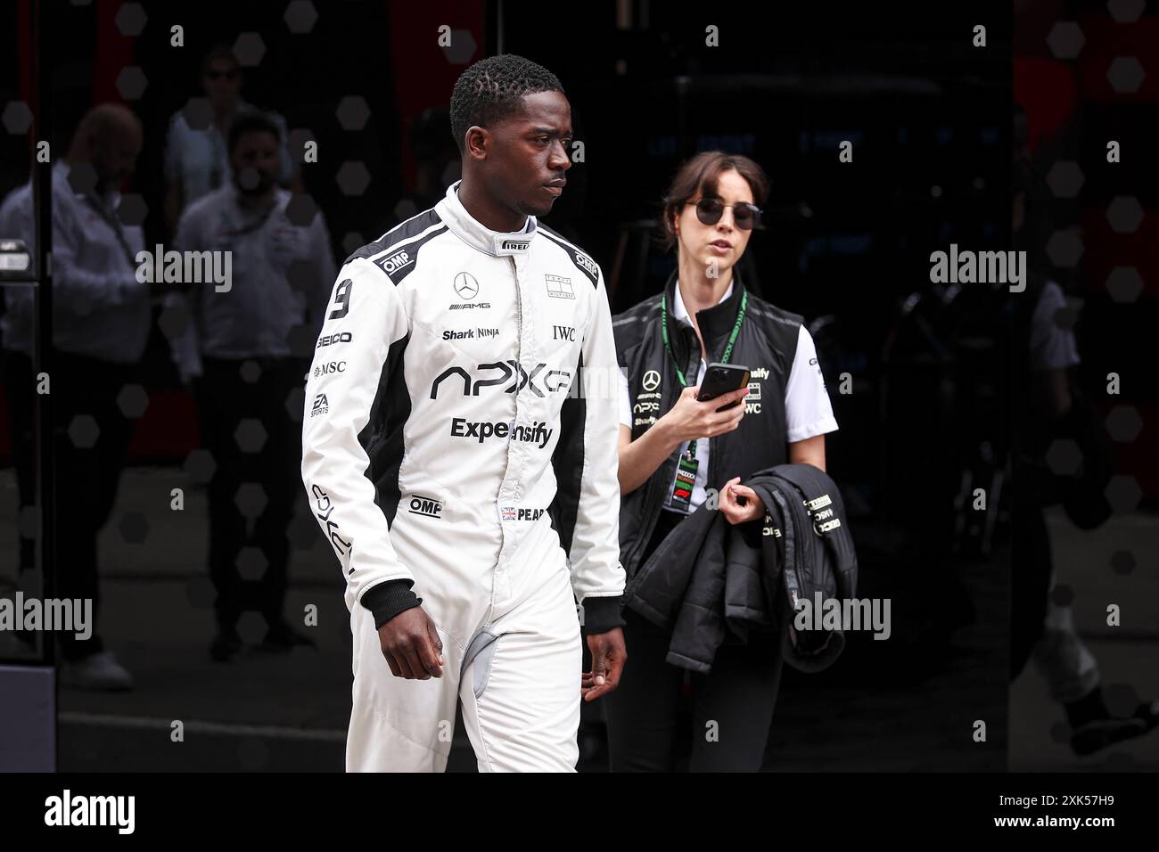 IDRIS Damson Alade-Bo (GBR), actor playing Joshua Pearce, driver of the ...