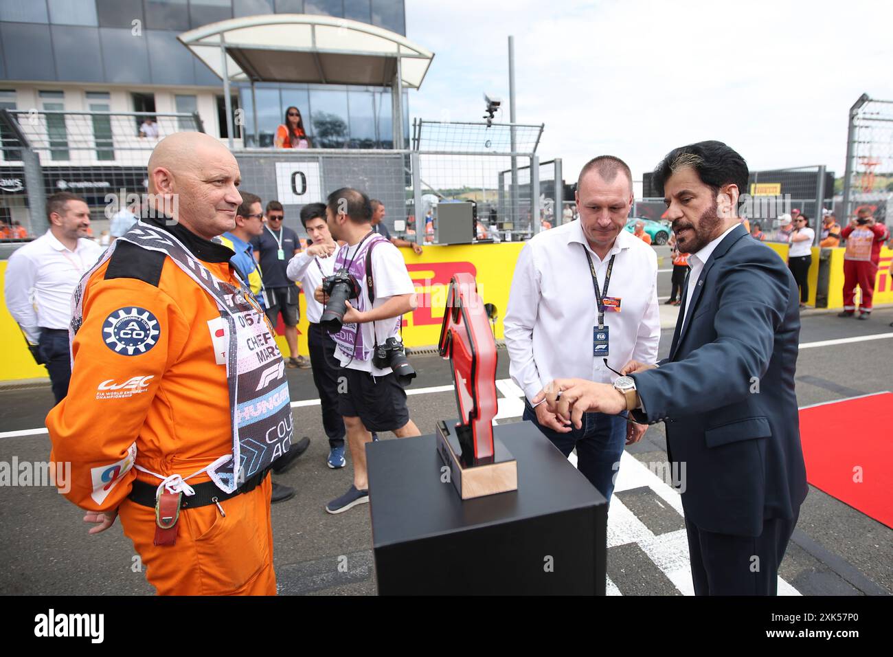 Budapest, Hongrie. 21st July, 2024. BEN SULAYEM Mohammed (uae ...