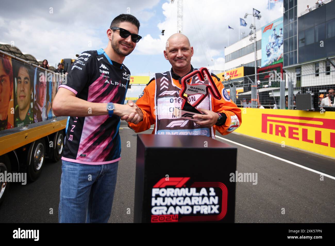 Budapest, Hongrie. 21st July, 2024. OCON Esteban (fra), Alpine F1 Team ...