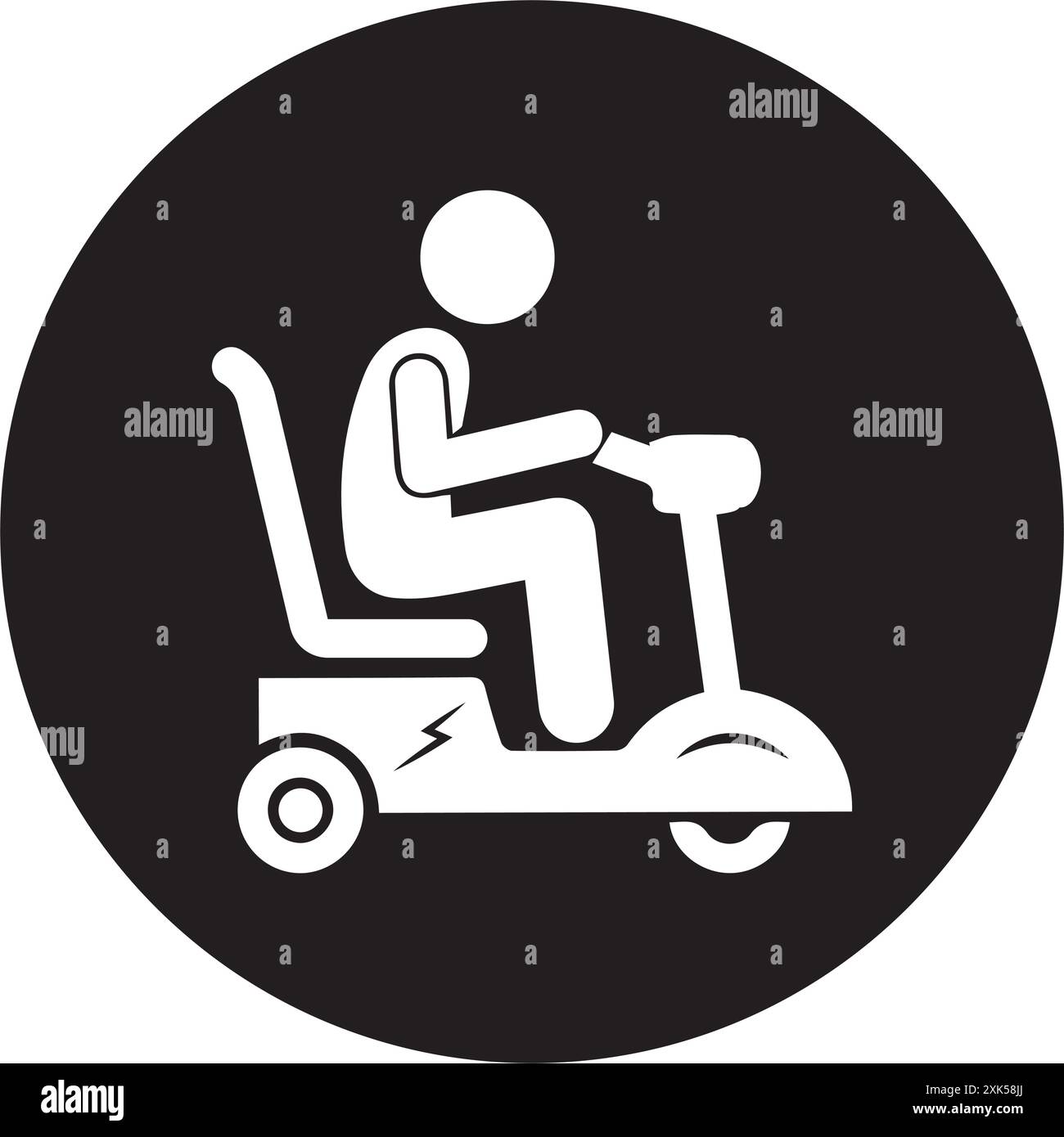 vector icons represent disabled, elderly, and injured people using ...
