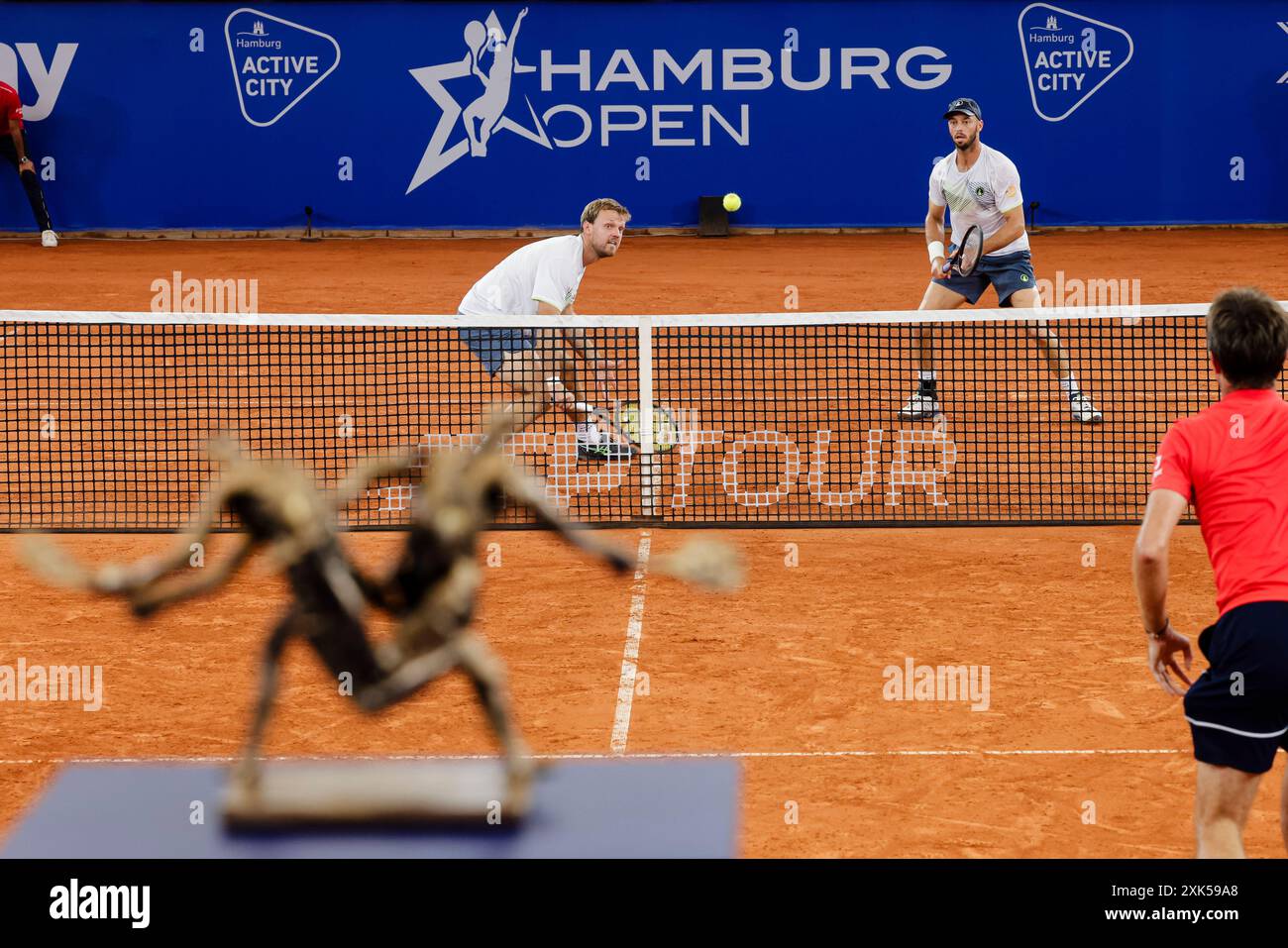 Hamburg, Germany. 21st July, 2024. Tennis: ATP Tour - Hamburg, doubles ...