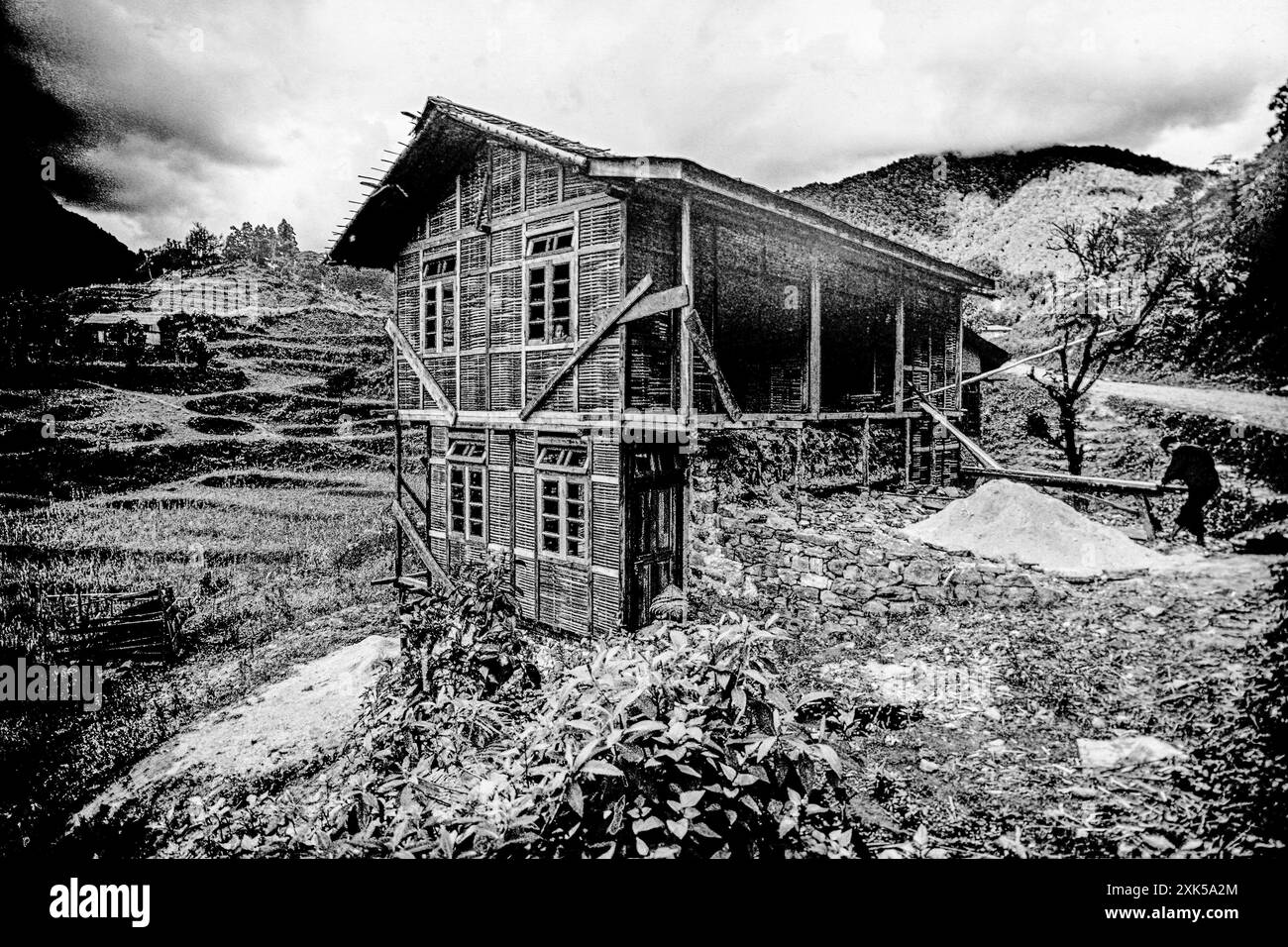 Bamboo house at sikkim hi-res stock photography and images - Alamy
