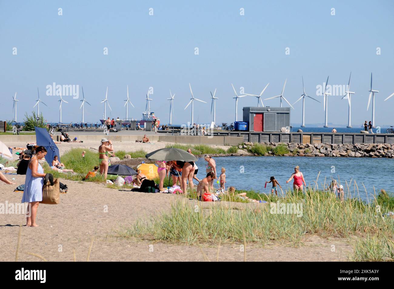 Kastrup/Copenhagen/ Denmark/21 July 2024/Hot summer days on amager ...