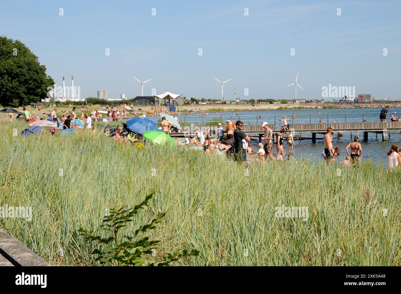 Kastrup/Copenhagen/ Denmark/21 July 2024/Hot summer days on amager ...