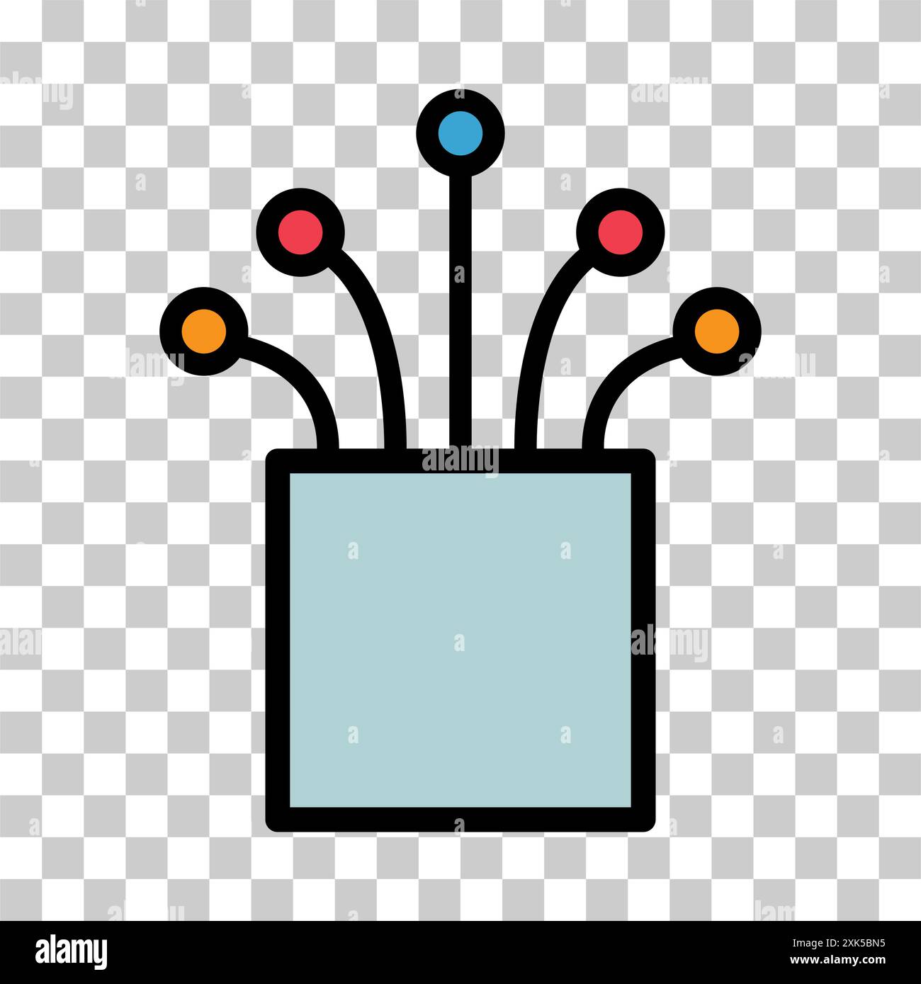 Optical cable icon, technology information wire web network, digital ...