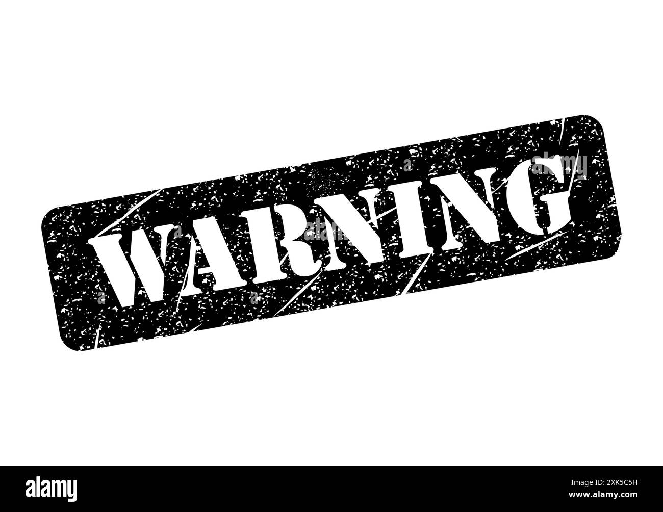 Warning stamp symbol, label sticker sign button, text banner vector ...