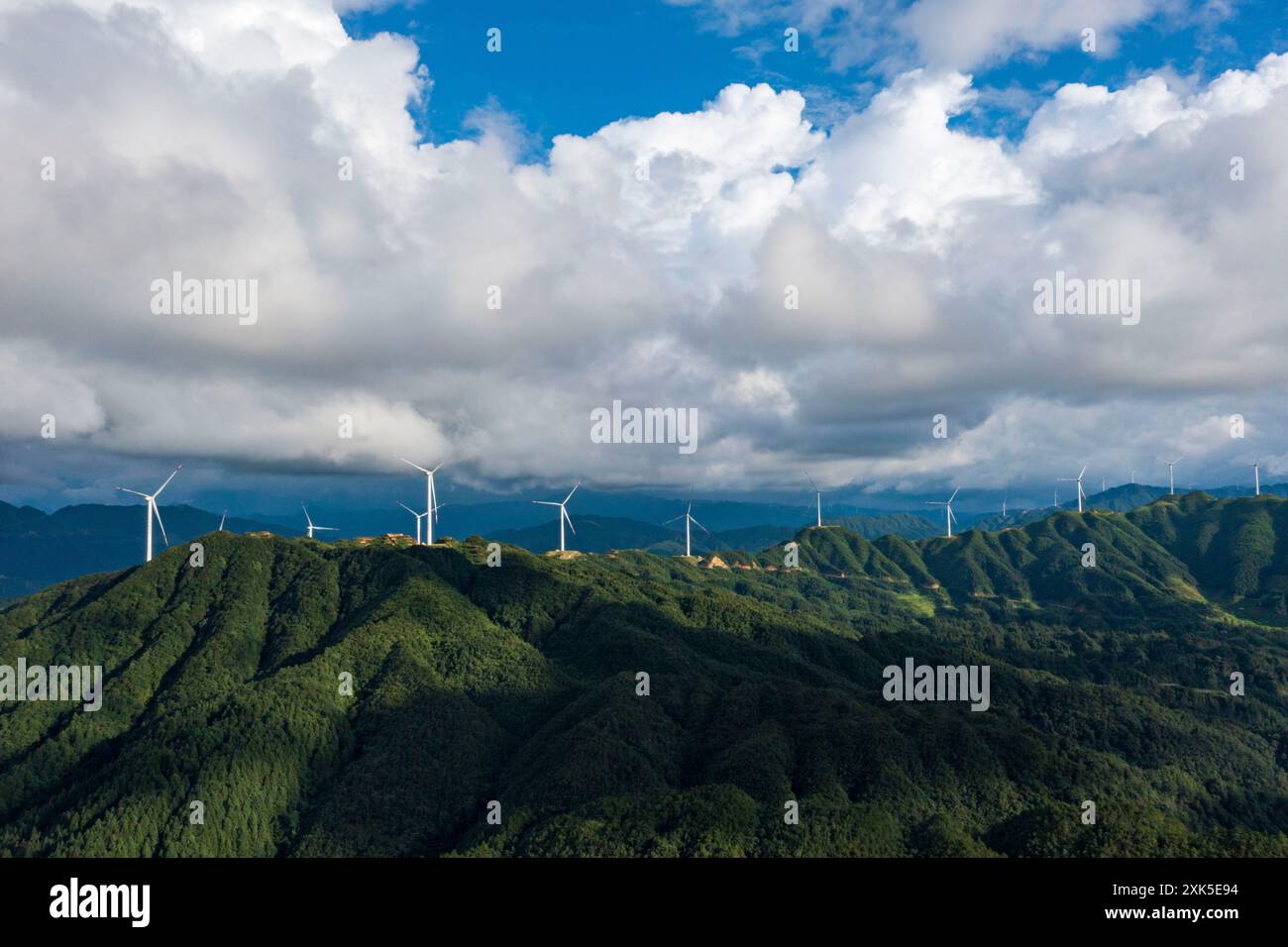 CONGJIANG, CHINA - JULY 20, 2024 - Photo taken on July 20, 2024 shows ...