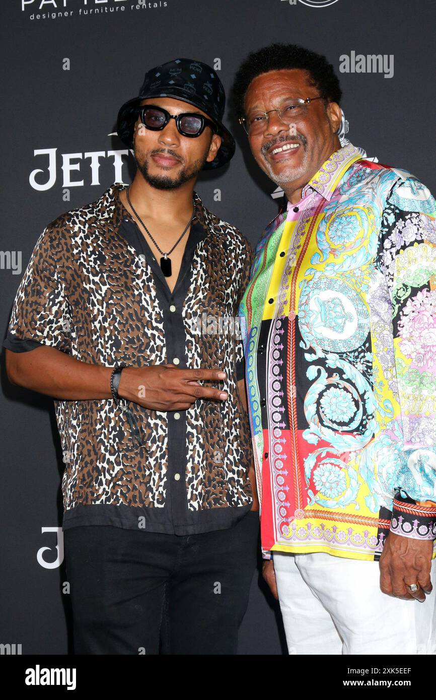 LOS ANGELES - JUL 20: Greg Mathis Jr., Greg Mathis at the "A Night With ...