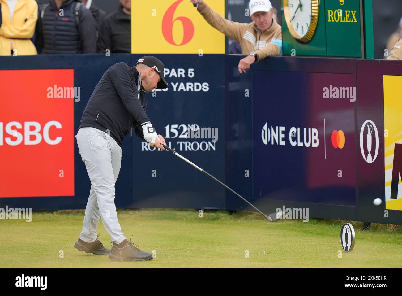 Troon, South Ayrshire, Scotland, UK. 21st July 2024; Royal Troon Golf ...