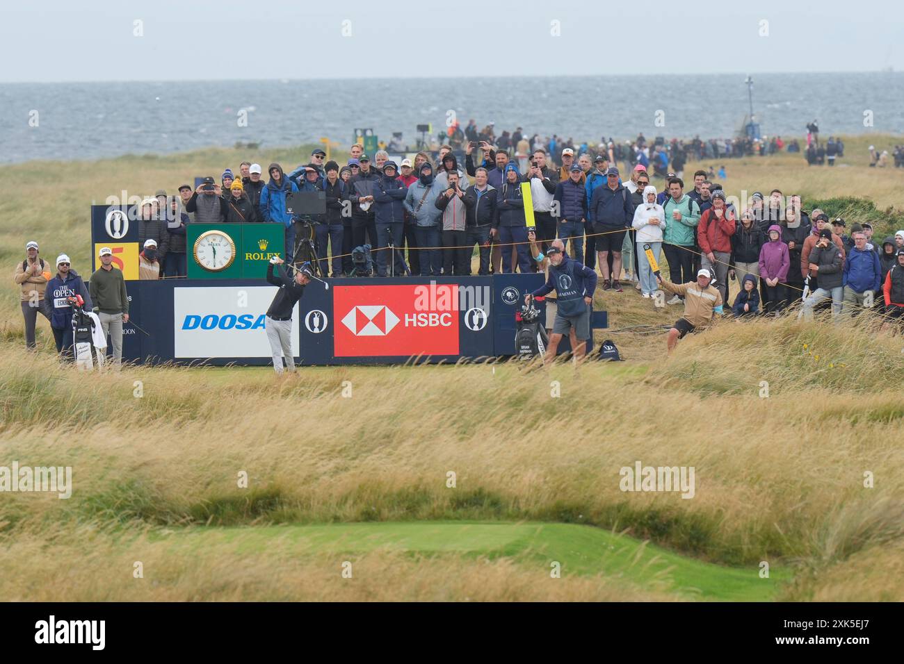 Troon, South Ayrshire, Scotland, UK. 21st July 2024; Royal Troon Golf ...