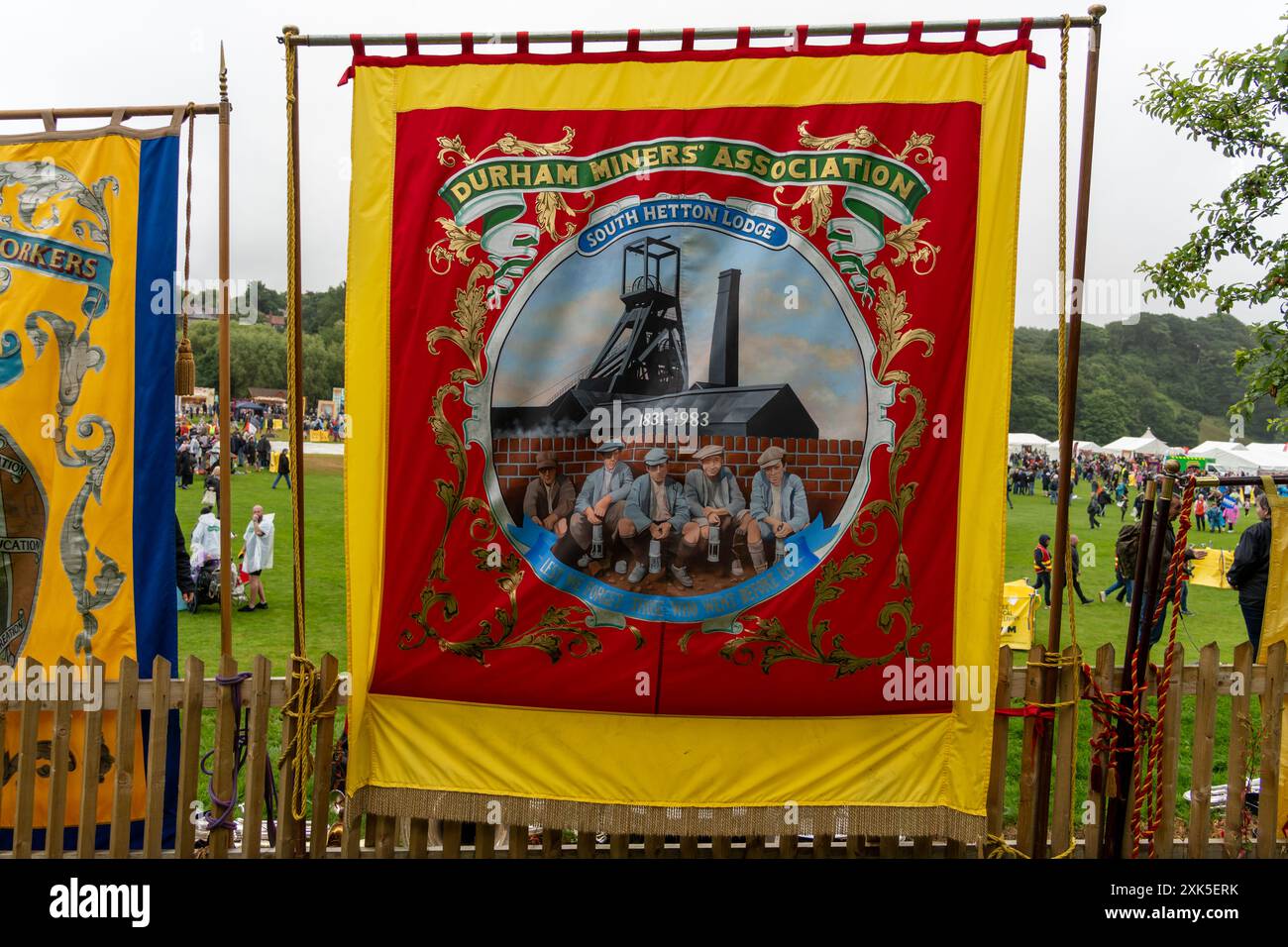 Durham miners' gala 2024 hi-res stock photography and images - Alamy