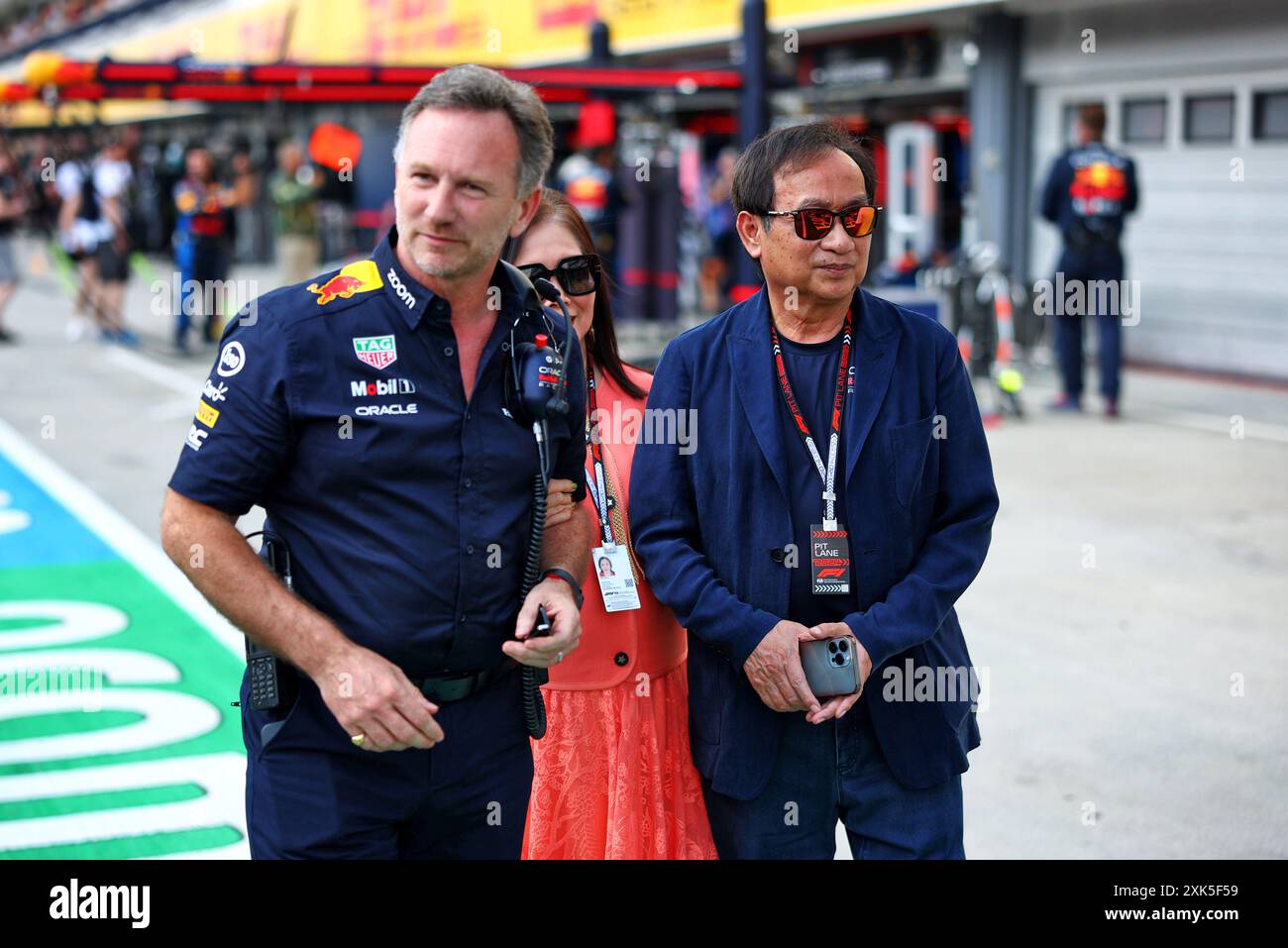 Budapest, Hungary. 21st July, 2024. Christian Horner (GBR) Red Bull ...