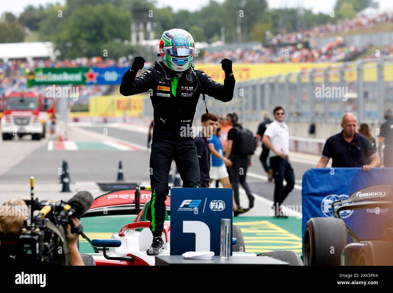 ANTONELLI Andrea Kimi (ita), Prema Racing, Dallara F2 2024, portrait ...