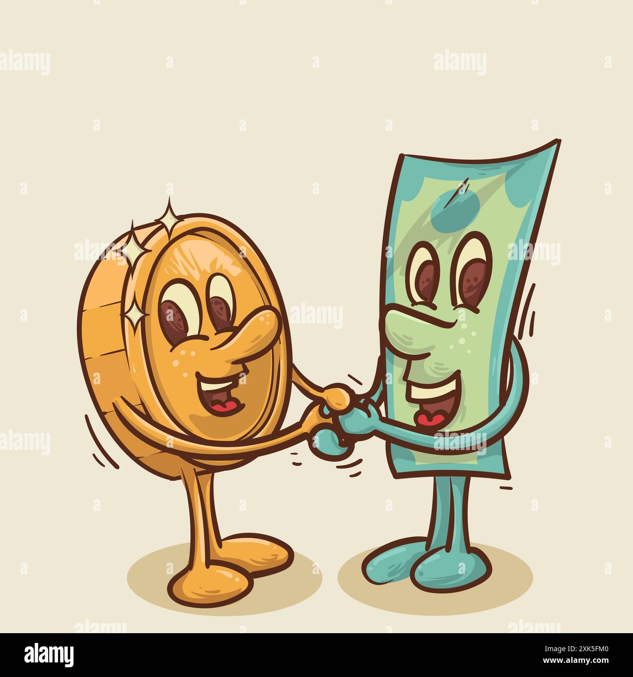 Business hand shake deal Stock Vector Images - Alamy