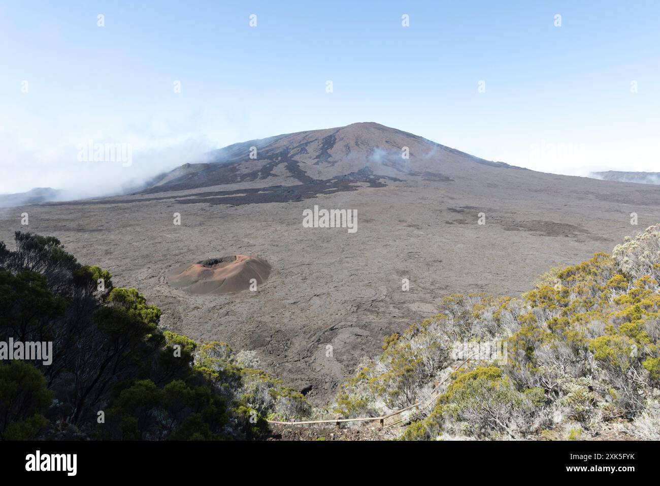 A photo of Formica Leo volcano in La Reunion, France Stock Photo - Alamy