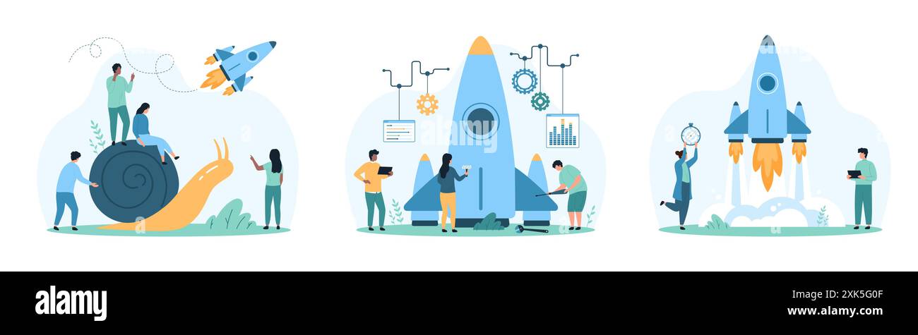 New project launch, system optimization and update, boost of creative ...