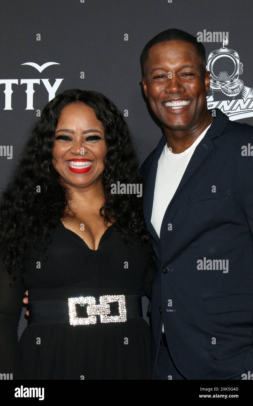 LOS ANGELES - JUL 20: Shanice Alexander, Flex Alexander at the "A Night ...
