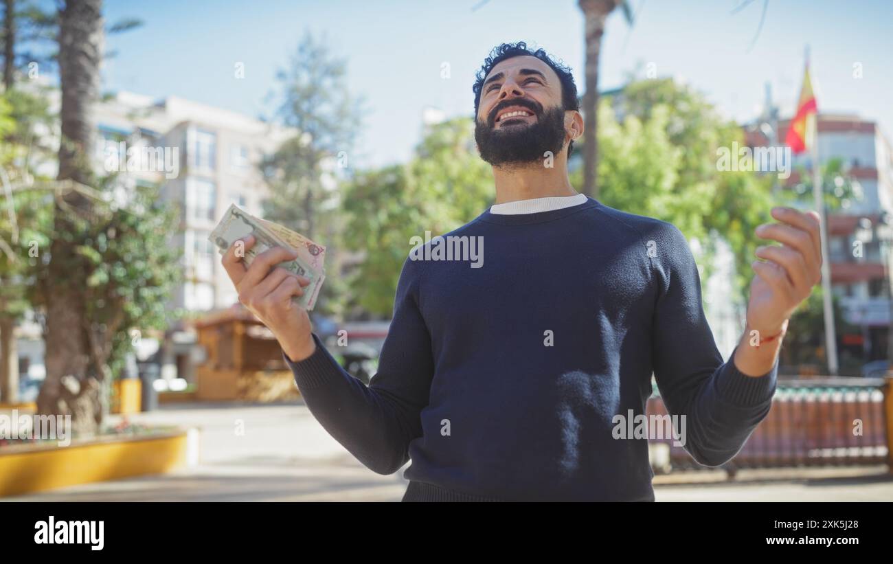 Bearded adult man examines hi-res stock photography and images - Alamy