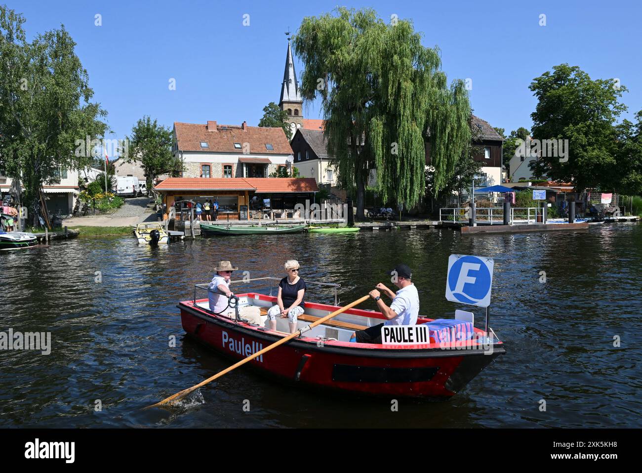 Berlin, Germany. 21st July, 2024. Marcel Franke moves Berlin's only ...